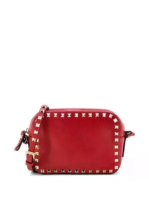 Valentino Garavani Rockstud Leather Camera Crossbody Bag