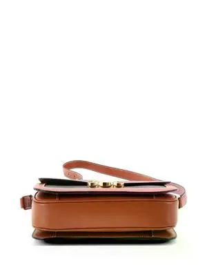 Celine Triomphe Coated Canvas Medium Shoulder Bag