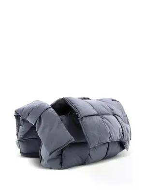 Bottega Veneta Padded Tech Cassette Intrecciato Nylon Crossbody Bag
