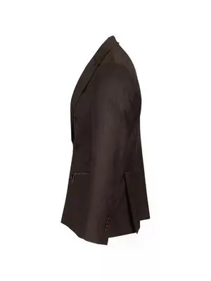 AL DUCA D’AOSTA 1902 Double-breasted Herringbone Suit