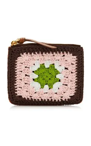 Miu Miu Crocheted Pouch - Multi