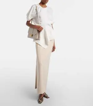 Khaite Blake Leather Crossbody Bag