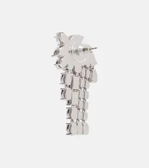 SELF-PORTRAIT Crystal Embellished Drop Earrings