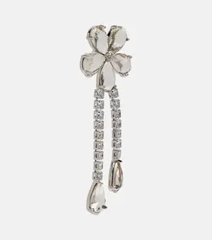 SELF-PORTRAIT Crystal Embellished Drop Earrings