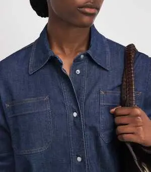 7 For All Mankind Denim Utility Shirt