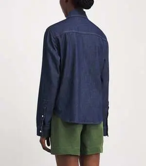 7 For All Mankind Denim Utility Shirt