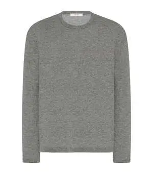 THE ROW Casas Cashmere Sweater - Grey