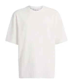 Studio Nicholson Cotton Bric T-shirt - White