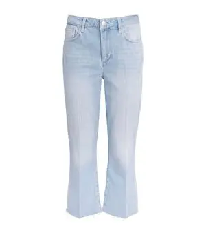 L'Agence Cropped Kendra Flared Jeans