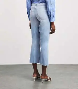 L'Agence Cropped Kendra Flared Jeans