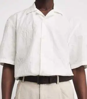 BOSS Cotton Embroidered Shirt