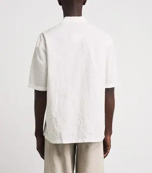 BOSS Cotton Embroidered Shirt