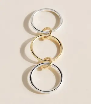 SPINELLI KILCOLLIN Sterling And Yellow Gold Solarium Ring