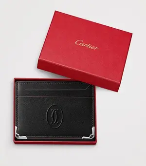 Cartier Leather Must De Card Holder