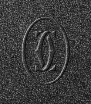Cartier Leather Must De Wallet - Black