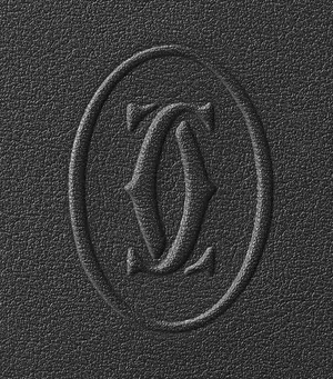 Cartier Leather Must Card Holder - Black