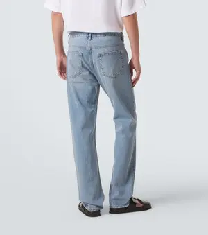 FRAME Mid-rise Straight Jeans