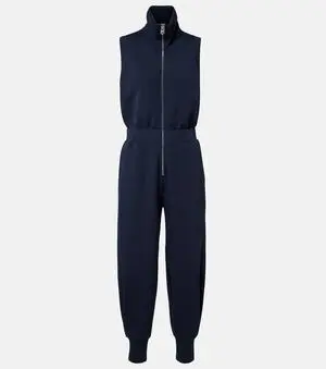 Varley Sleeveless Zipped Front Jumpsuit - Blue