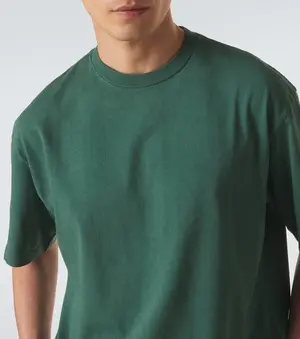 A.PRESSE Vintage Cotton Jersey T-shirt