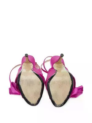 N°21 Satin Knot Detail Stiletto Sandals
