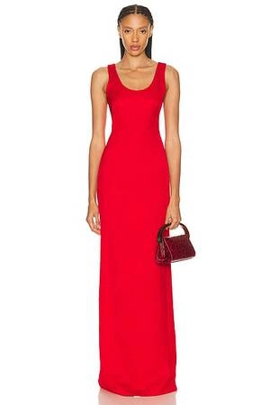 Dries Van Noten Debant Dress - Red