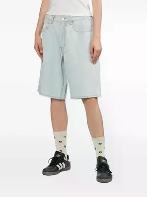 AAPE BY *A BATHING APE Logo Patch Denim Shorts