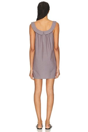 DEIJI STUDIOS Rounded Neck Mini Dress