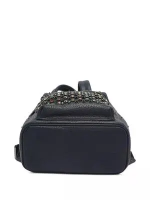 Mcm Stark Studded Leather Backpack