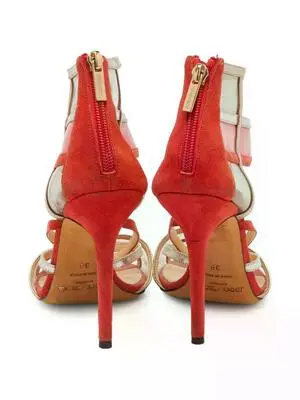 JIMMY CHOO Strappy Suede Sandals