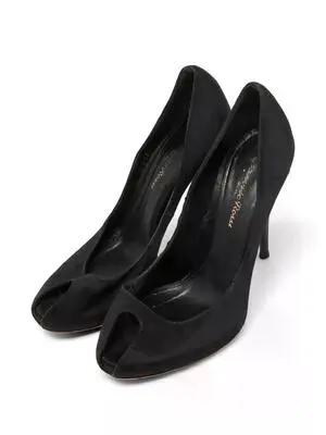 Gianvito Rossi Peep Toe Pumps