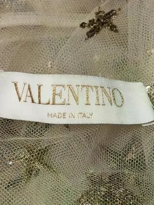 Valentino Garavani Embellished Star Tulle T-shirt