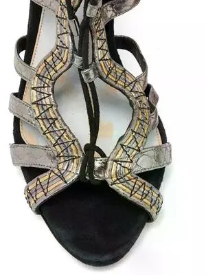 ALEXANDRE BIRMAN Ankle-tie Stiletto Sandals