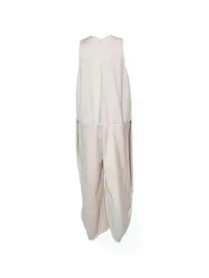 Kenzo Sleeveless Wrap Jumpsuit - Neutrals
