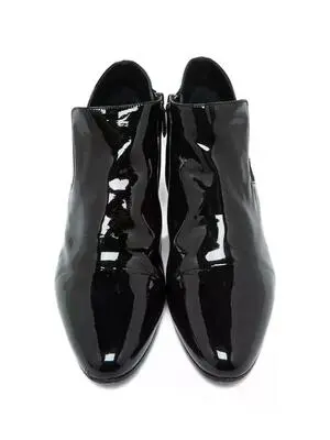 Miu Miu Almond-toe Leather Chelsea Boots