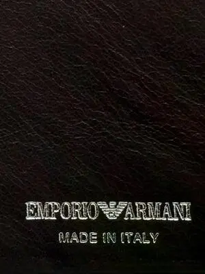 Emporio Armani Monogram-print Passport Holder