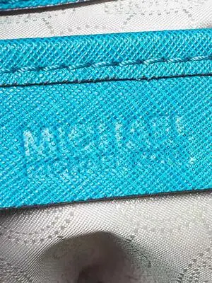 Michael Kors Hamilton Leather Tote Bag - Blue