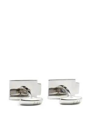 Dunhill Rectangle Stainless Steel Cufflinks