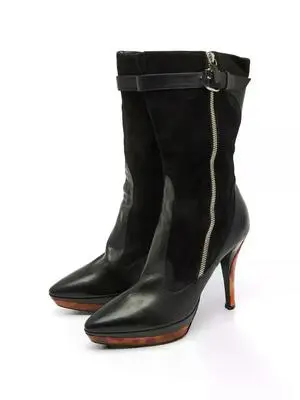 Casadei Leather Ankle Boots