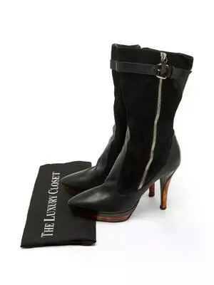 Casadei Leather Ankle Boots