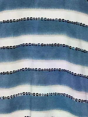 Max Mara Striped Sequin-embellished Off-the-shoulder Top