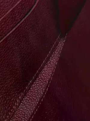 LOUIS VUITTON Medium Sarah Monogram Empreinte Leather Wallet - Red