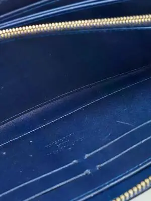 LOUIS VUITTON 2013 Medium Zippy Wallet - Blue