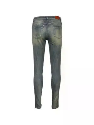 Roberto Cavalli Faded Skinny Jeans