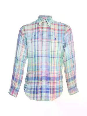 Polo Ralph Lauren Madras Check Button-down Shirt - Blue