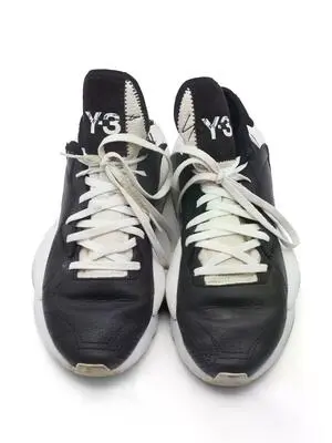 Y3 Kaiwa Panelled Leather Sneakers