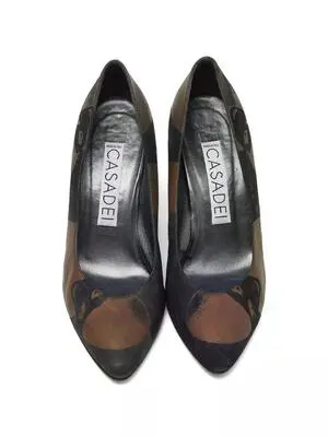 Casadei Printed Pointed-toe Pumps