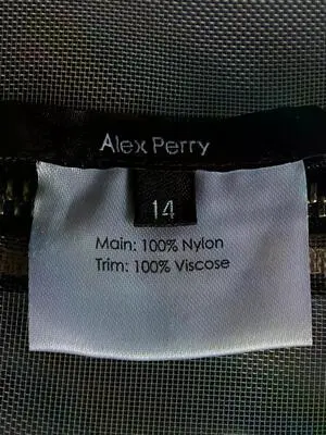Alex Perry Briony Mesh Gown