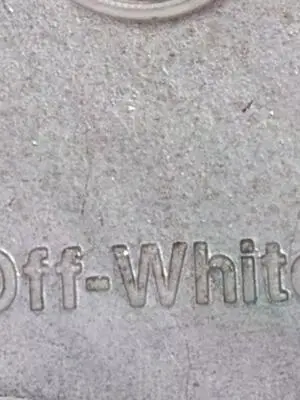 Off-White World Logo-print Brooch