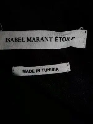 MARANT ETOILE Linen Knit V-neck T-shirt