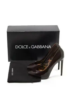 Dolce & Gabbana Patent Leather Platform Pumps